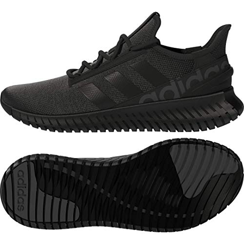 adidas Men's Kaptir 2.0 Running Shoe, Core Black/Core Black/Carbon, 11