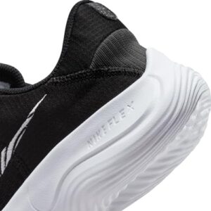 NIKE Women's Flex Experience Run 11 Trainers, Black White Dk Smoke Grey, 6.5 UK