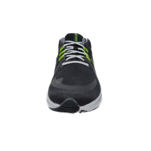 Nike Men's Quest 4 Platform Running Shoes, Black/Volt-Dk Smoke Grey, 8.5 M US