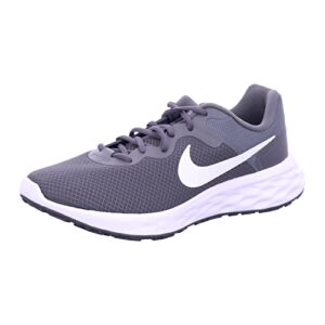 nike men's revolution 6 running shoe (12, iron grey/white-smoke grey, numeric_12)