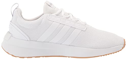 adidas Men's Racer TR21 Running Shoe, White/White/Grey, 10