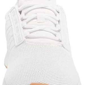 adidas Men's Racer TR21 Running Shoe, White/White/Grey, 10