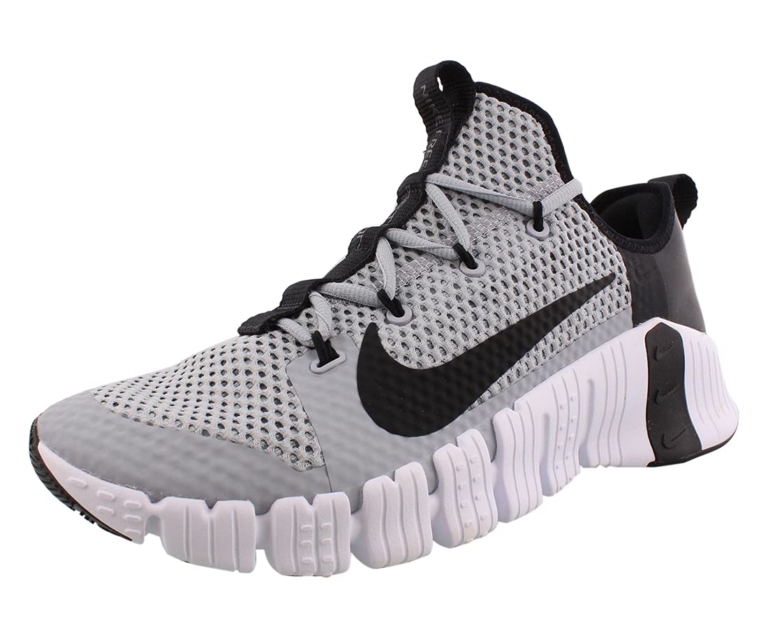 Nike Free Metcon 3 Unisex Shoes Size 13, Color: Wolf Grey/Black/White