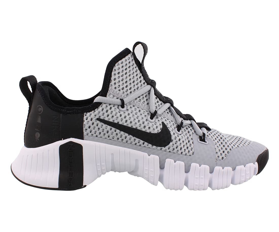 Nike Free Metcon 3 Unisex Shoes Size 13, Color: Wolf Grey/Black/White