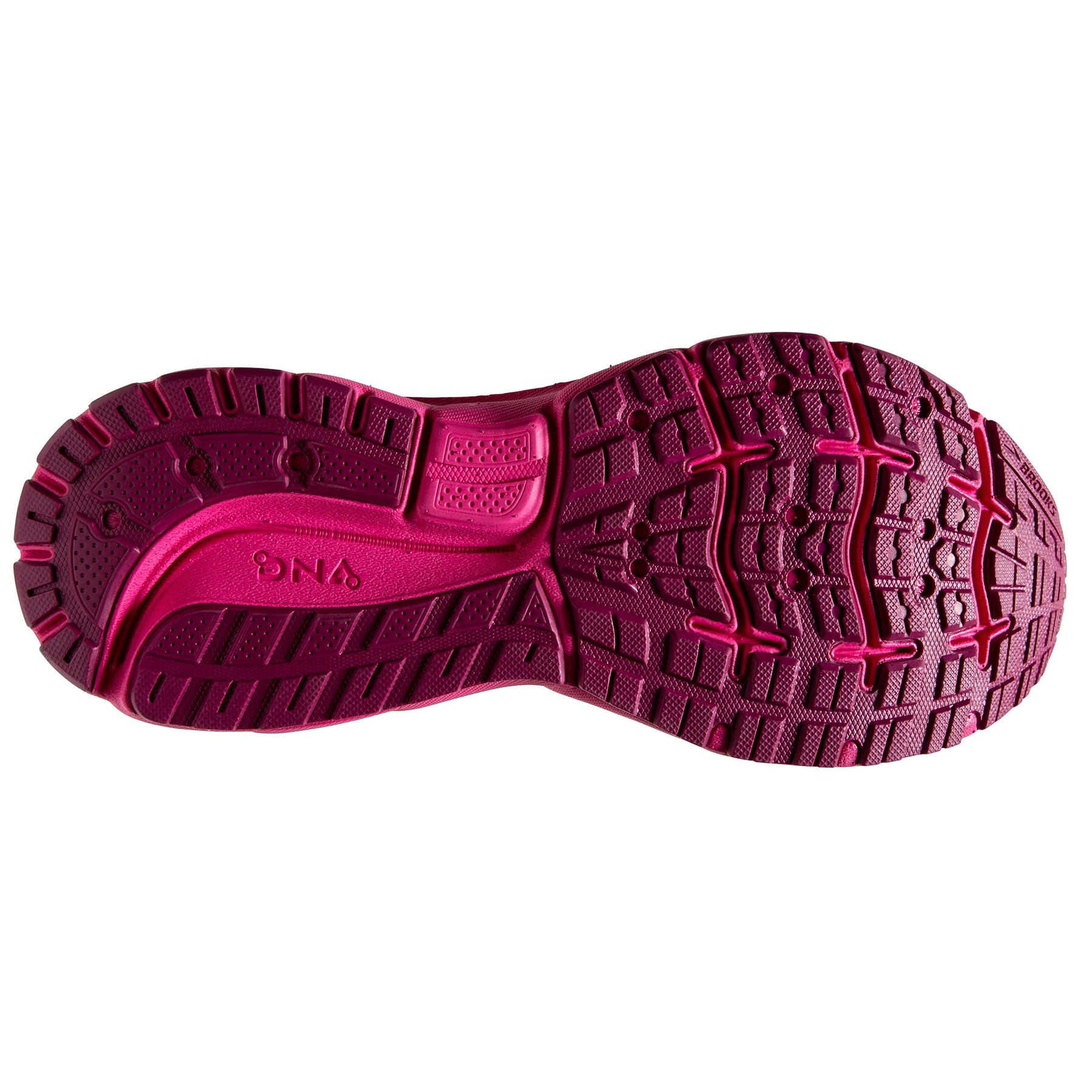 Brooks Women’s Trace 2 Neutral Running Shoe - Magenta/Black/Ebony - 11 Medium