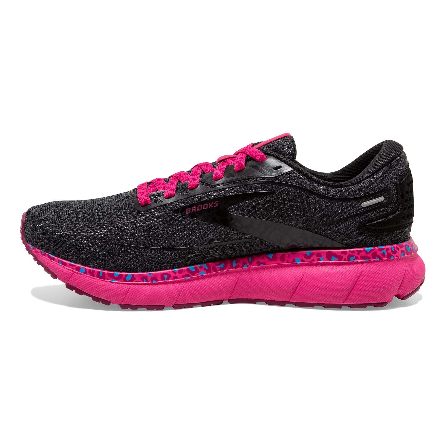 Brooks Women’s Trace 2 Neutral Running Shoe - Magenta/Black/Ebony - 11 Medium