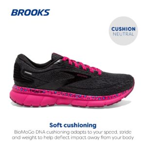 Brooks Women’s Trace 2 Neutral Running Shoe - Magenta/Black/Ebony - 11 Medium