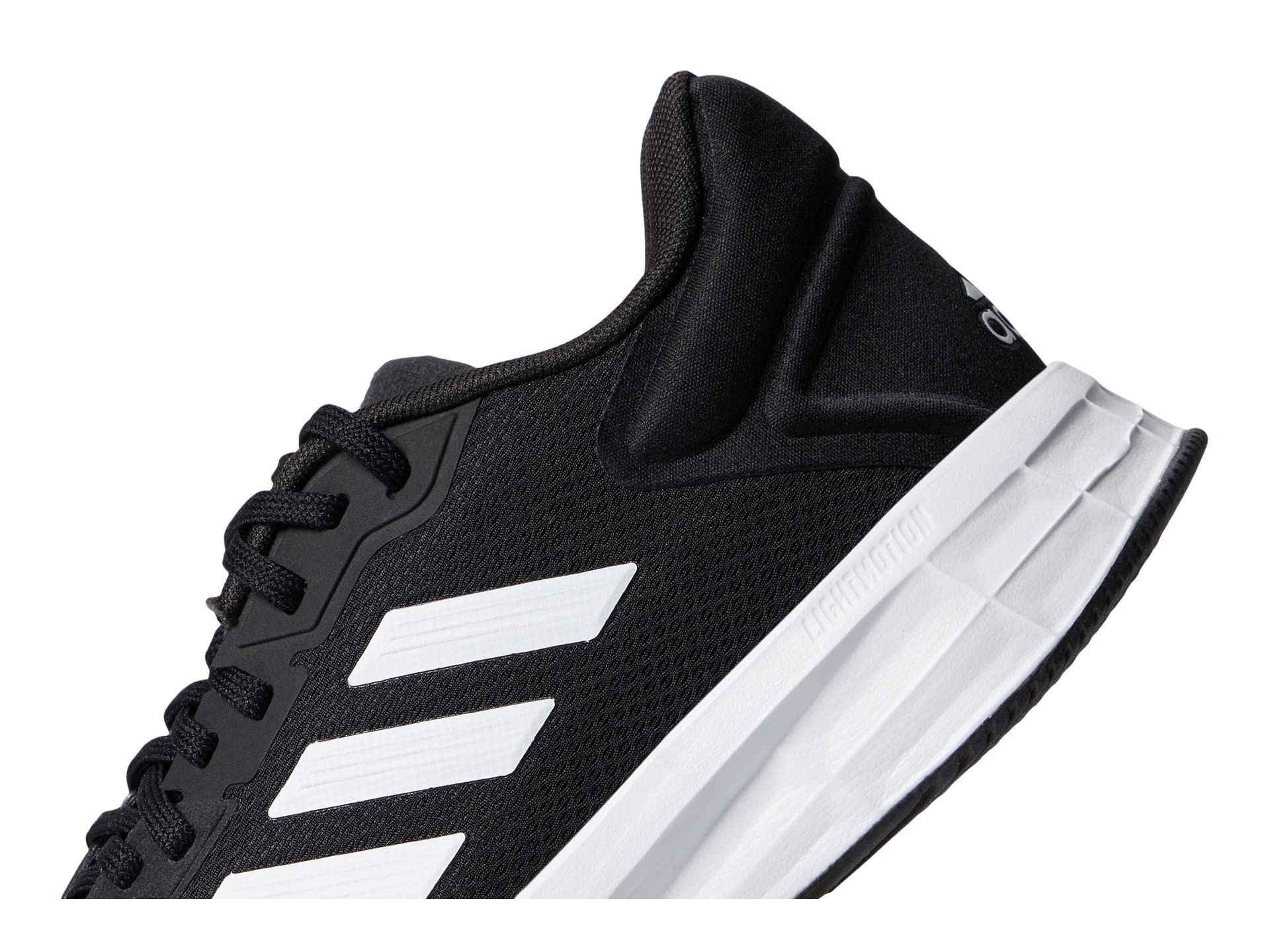 adidas Men's Duramo Sl 2.0 Running Shoe, Black/White/Black, 12