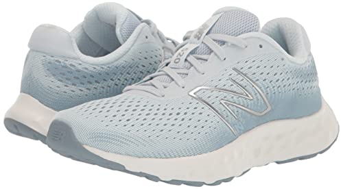 New Balance Women's 520 V8 Running Shoe, Ice Blue/Ice Blue, 8.5 Wide