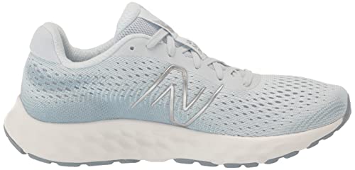 New Balance Women's 520 V8 Running Shoe, Ice Blue/Ice Blue, 8.5 Wide