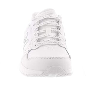 New Balance Women's 411 V1 Walking Shoe, White/White, 8.5 Wide