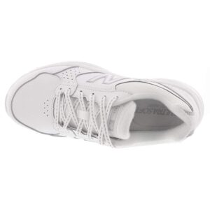 New Balance Women's 411 V1 Walking Shoe, White/White, 8.5 Wide