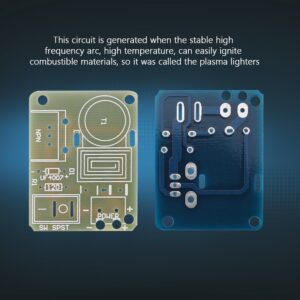 15KV High Voltage Arc Pulse Generator, 3.7V~4.2V Input 15KV Output High Voltage Pulse Igniter Coil Generator Module Disassembled Parts