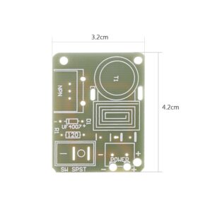 15KV High Voltage Arc Pulse Generator, 3.7V~4.2V Input 15KV Output High Voltage Pulse Igniter Coil Generator Module Disassembled Parts