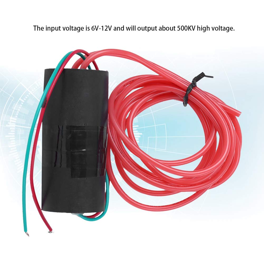 Step Up Power Module High Voltage Generator Module HX-12VDY 12V 500KV Module Pulse Coil Generator