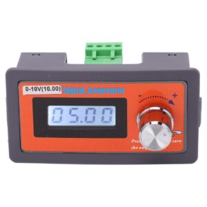 hilitand high accuracy adjustable voltage generator with encoder adjustment, lcd display, and abs shell for dc 0-10v output adjustment