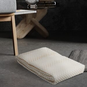 Nevlers Non Skid Rug Pad 8x10 ft | Extra Thick Rug Gripper | Premium Non Slip Rug Pads |White Runner Rug Pad |Reversible Area Rug Pad Gripper | Anti Slip Rug Pad |Customizable Rug Mats for Under Rugs