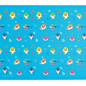 Simple Modern Baby Shark Silicone Placemat for Baby, Toddlers, Kids | Non-Slip Baby Eating Table Food Mat for Restaurants and Dining Table | Piper Collection | Baby Shark Friends