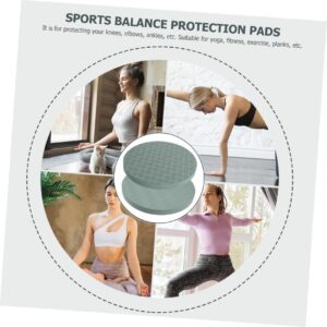 BESPORTBLE 2 Pcs knee brace for sports Workout Support Pads Round Pilates Support Pads travel yoga mat Sports Balance Protection Pads easy to carry fitness mat knee pads pilates mat non-slip