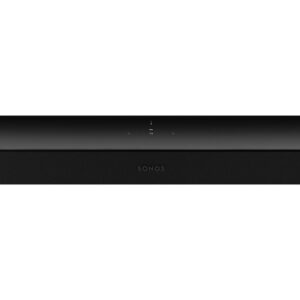 All-new Sonos Beam , Compact Smart TV Soundbar with Amazon Alexa voice control built-in. Wireless home theater and streaming music in any room. (Black) (Renewed)