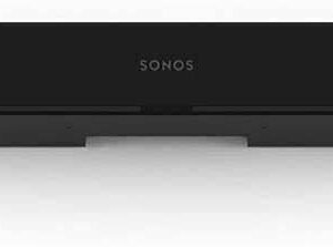 All-new Sonos Beam , Compact Smart TV Soundbar with Amazon Alexa voice control built-in. Wireless home theater and streaming music in any room. (Black) (Renewed)