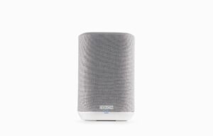 denon home 150 wireless smart speaker – compact design, wi-fi & bluetooth, heos built-in, alexa built-in, siri & airplay 2, spotify connect, multi-room support, white