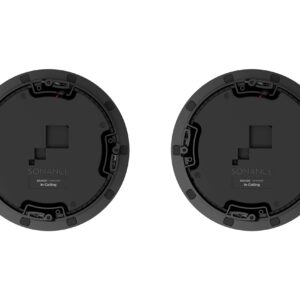 Sonos In-Ceiling Speakers - Pair of Architectural Speakers by Sonance for Ambient Listening (Renewed)