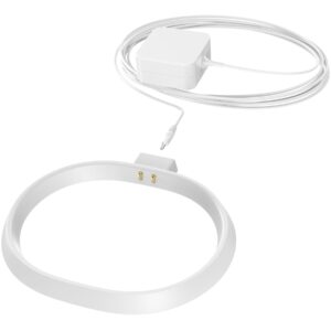 soarking charging base for sonos move gen 2nd and 1st with 45w adapter(white)