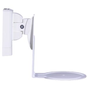 Sanus Speaker Wall Mount for Sonos Era 100™ - Swivel & Tilt Speaker Mount with Easy 15-Minute Install - Single White Sonos Speaker Mount