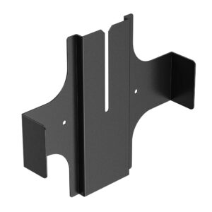 slim wall mount for sonos amp mount bracket, black steel mount for sonos wireless amplifier mounting bracket