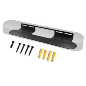 soundbar mount for sonos beam wall mount for sonos beam gen 2 & gen 1 smart tv sound bar with hardware kit, black