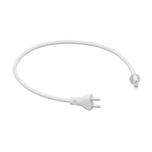 sonos short power cable for play:5, beam and amp (white)