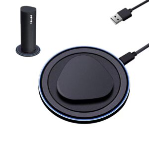 magnetic wireless charger compatible with sonos roam, power up charging dock portable bluetooth speaker charging dock, type-c cable included (sonos)