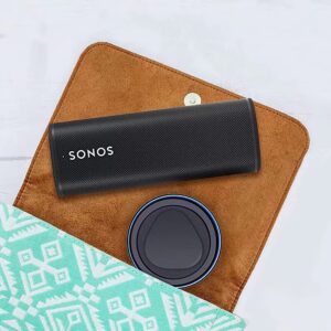 Magnetic Wireless Charger Compatible with Sonos Roam, Power Up Charging Dock Portable Bluetooth Speaker Charging Dock, Type-C Cable Included (Sonos)