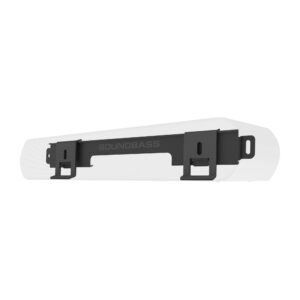 Soundbar Mount for Sonos Ray Sound Bar includes All Necessary Mounting Hardware, Floating Style Soundbar Wall Bracket for Under TV or above, Easy to Install, Black