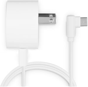 power cable compatible with sonos roam & roam 2 speakers (white)