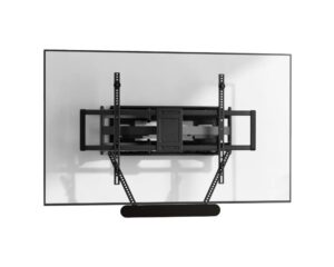 ynvision.design tv mount bracket compatible with sonos ray soundbar - mount directly to existing tv mount (tv mount not included)