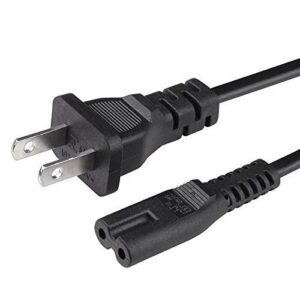 [ul listed] omnihil 10 feet long ac power cord compatible with sonos beam compact smart tv soundbar-(beam1us1blk)