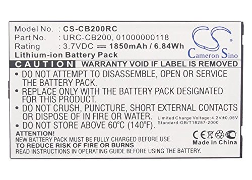 DRAWBELL Battery for S*onos CB200,CB200WR1,CR200,Controller 200,Controller CB200,Controller CR200,fit P/N:URC-CB200,01000000118 (1850mAh)