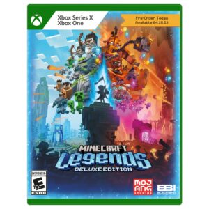 minecraft legends – deluxe edition – xbox series x, xbox one