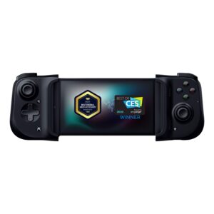 razer kishi mobile game controller / gamepad for xbox android usb-c: game pass ultimate, xcloud, cloud gaming - passthrough charging - low latency phone controller grip - samsung, pixel, & more