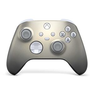 microsoft xbox wireless controller lunar shift - wireless & bluetooth connectivity - new hybrid d-pad - new share button - featuring textured grip - easily pair & switch between devices