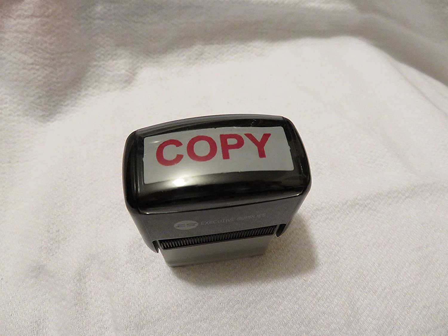 Copy Stamp Self Inking Red -Red Ink- Office Stamps self Inking Advanced Technology Designed for Business and Personal use by Executive Supplies