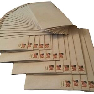 20 Forever Stamped Envelopes #10 Self Seal Security Envelopes (4-1/8 x 9-1/2 inch) (USPS Stamp Design Varies)