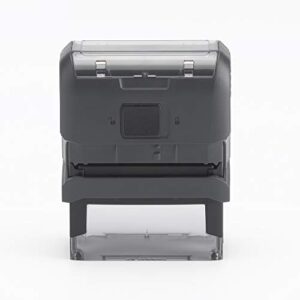 Trodat Stamp 4912 Office Printy with English Text RETURN to SENDER – Self Inking, Red and Blue Ink, Impression Size 3/4" x 1-7/8"