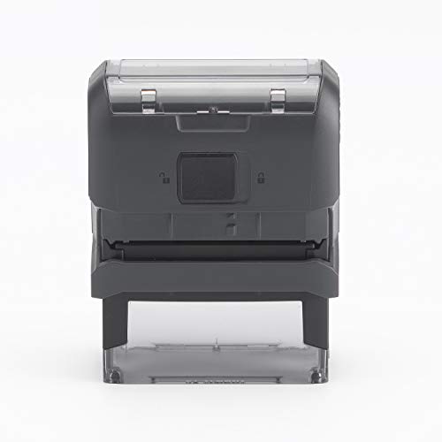 Trodat Stamp 4912 Office Printy with English Text RETURN to SENDER – Self Inking, Red and Blue Ink, Impression Size 3/4" x 1-7/8"