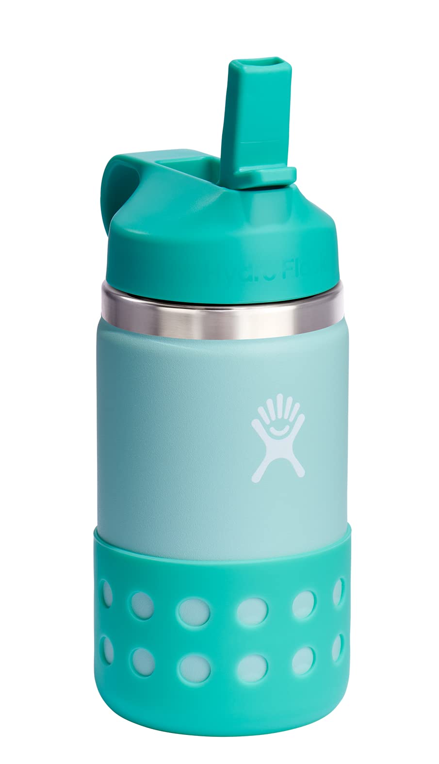 Hydro Flask 12 Oz Kids Wide Mouth Straw Cap And Boot Dew