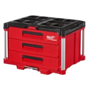 milwauke packout 3-drawer tool box