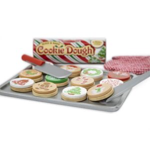 Melissa & Doug Slice and Bake Wooden Christmas Cookie Play Food Set