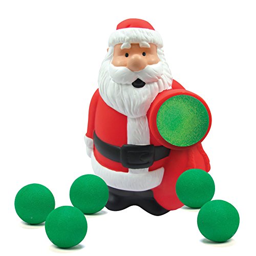 Santa Claus Popper Squeezable Shooter Holiday Fun Toy Stocking Stuffer